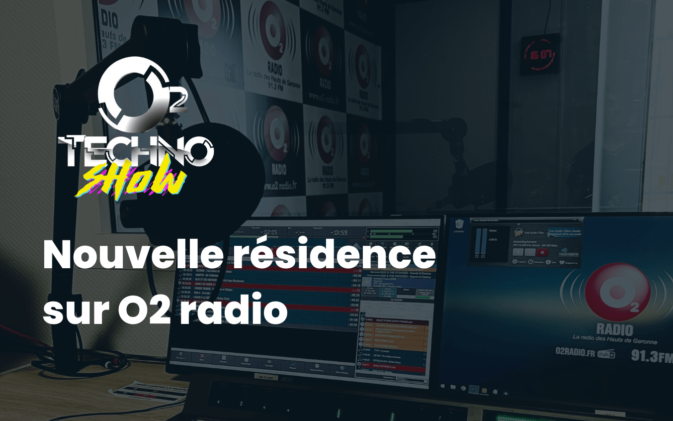 Résidence mensuelle sur O2 Radio : Techno Show by Alempyre - Art School